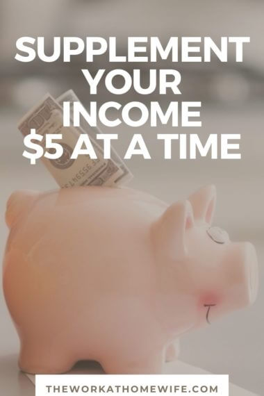 Supplementing Your Home Business Income $5 At A Time