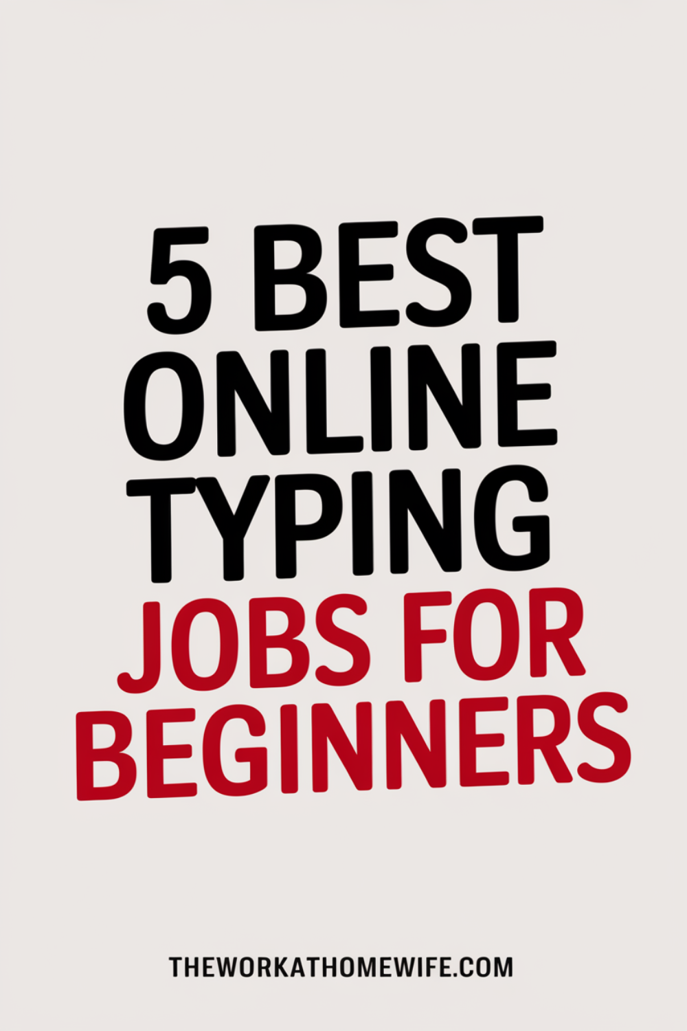 5 Legit Work From Home Typing Jobs in 2025 (No Scams. No "Systems.")