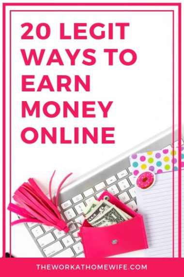20 Legitimate Ways to Earn Money Online
