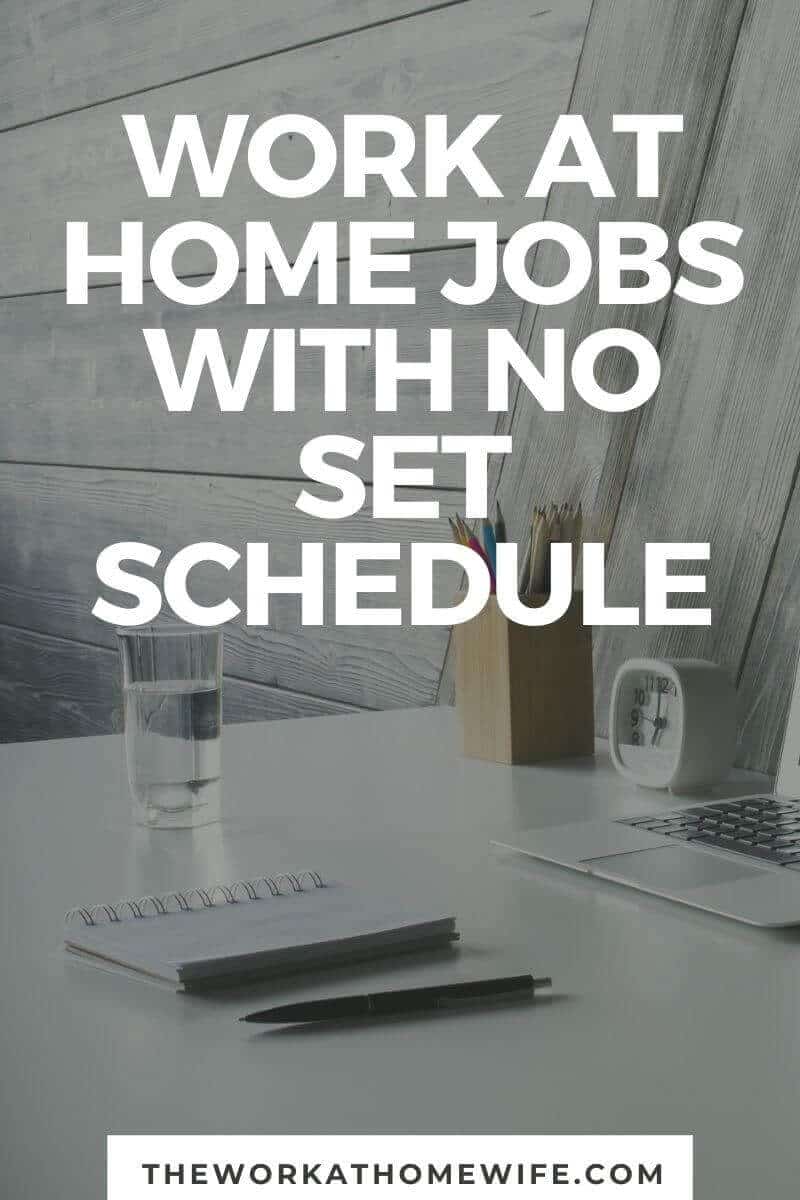 Make Your Own Schedule Jobs From Home With Utmost Flexibility