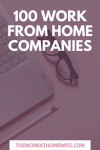 100 Legit Work-From-Home Companies