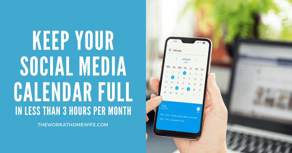 Facebook Page Power Scheduling: How I Fill My Social Media Calendar in ...