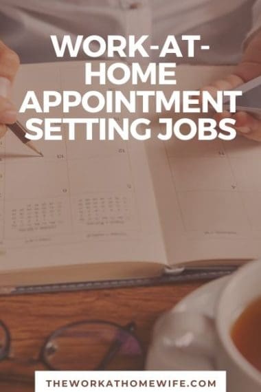 Work-at-Home Appointment Setting Jobs