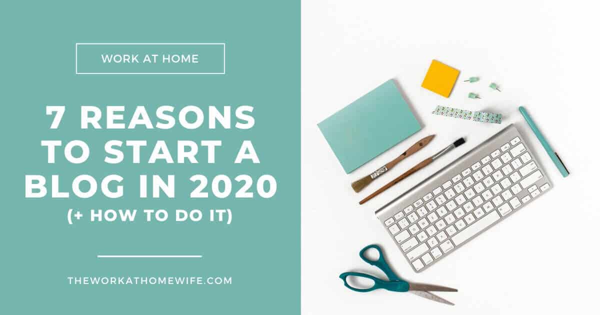 Why Blog? 7 Great Reasons to Start a Blog in 2021 (+how to do it)